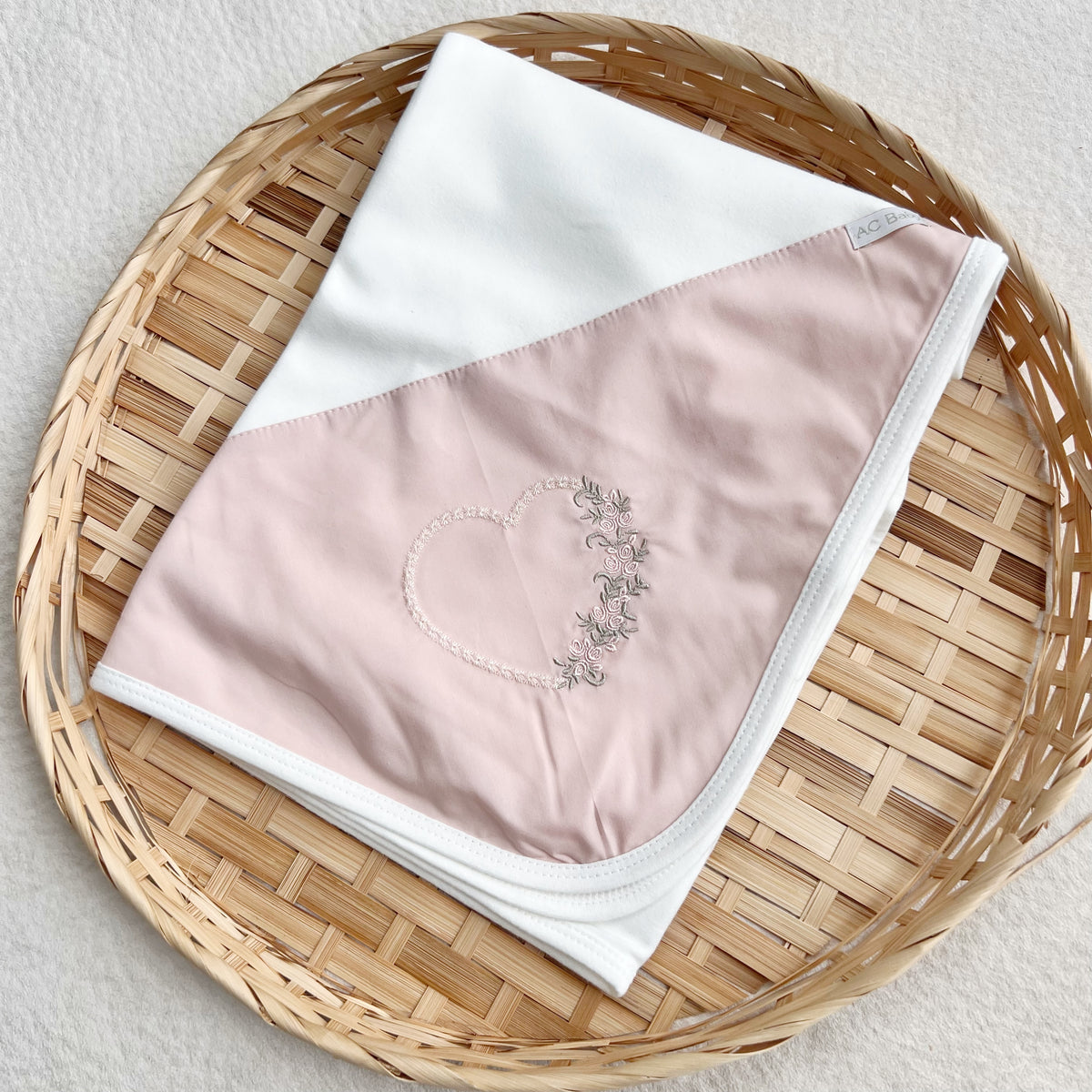 Manta Corazon Rosa – Baby Patisserie Fun And Chic